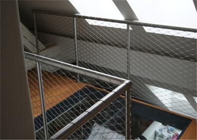 Cina Caduta dei bambini di Mesh Flexible Balcony Infill Prevent del cavo metallico di personalizzazione in vendita