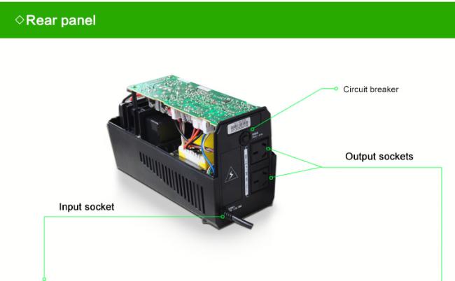 Computer Offline UPS 650va 850va 1000va 1500va High Quality Modified Sine Wave with AVR CE