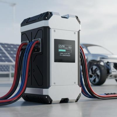 China Long Cycle Life LiFePO4 Battery Pack Energy Storage Solution Suitable for Electric Vehicles and Renewable Energy Systems for sale