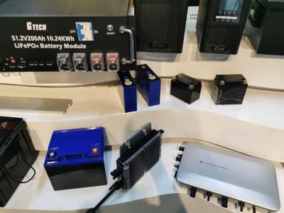 China G TECH 12.8V 40Ah LiFePO4 Battery with 6000 Cycle Life Bluetooth Function for Solar Energy Storage for sale