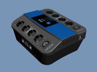China CPU Controlled Ups Computer Power Supply Metal / Plastic Case Top Sockets Type for sale