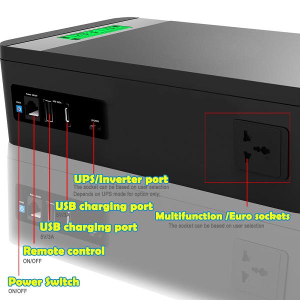 PIV 시리즈 300W 3000W AC은 정현파 인버터를 변경했습니다