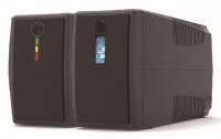 China Sine Wave 650VA Line Interactive UPS CPU Controlled DC Mode for sale