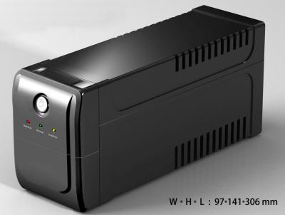 China a linha UPS interativo de 1KVA 1.5KVA alterou o carregamento automático da onda de seno com a capa de plástico do metal à venda