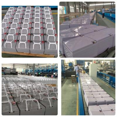 China Valve regulated sealed lead acid battery 12V 200Ah, deep cycle lead acid battery for solar for sale