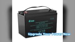 G-TECH 12V LiFePO4 Battery Upgrade