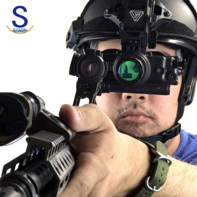 Chine Lunettes de vision nocturne militaires avancées PVS-7 binoculaire vert fluorescent gen3 casque tactique à vendre