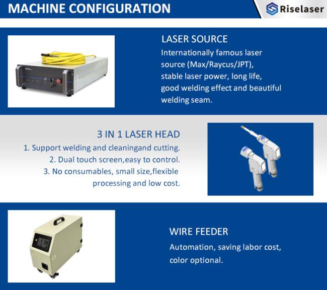 Customizable Handheld Laser Welding Machine for Stainless Steel and Carbon Steel