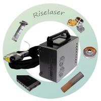 China Small Backpack Laser Cleaning Machine Air Cooling For Rust Removal Paint Removal for sale