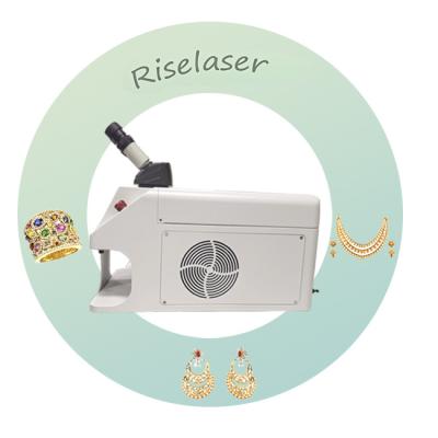 Mini construction de machine de soudure laser des bijoux 60w dans le refroidissement eau-air