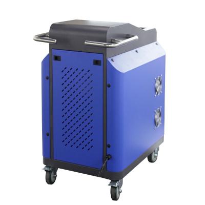 China Handheld Laser Cleaning Machine Electric Fuel IPG Source For Rust Removal for sale