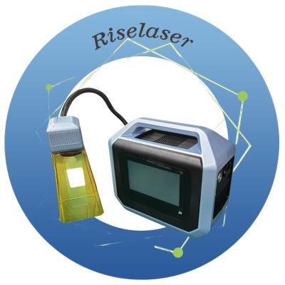 中国 小規模産業用金属コード用の携帯ファイバーレーザーマークマシン 販売のため