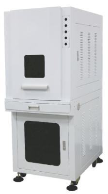 China Máquina incluida da marcação do laser da fibra do modelo de Desktop 50W da segurança para a gravura profunda à venda