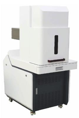China Máquina incluida da marcação do laser da fibra do modelo de Desktop 50W da segurança para a gravura profunda à venda