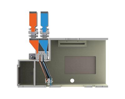 China Changeable Soft Blades 3D Metal Printing Machine For Multi - Material Direct Molding for sale