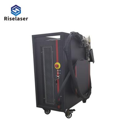 China Handheld Laser Welding Machine with 3mm Welding Depth Raycus MAX IPG Laser Source and Online Support for sale