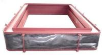 China Rectangular Non Metallic Expansion Joint Compensator for Gas Duct Systems 100mm for sale