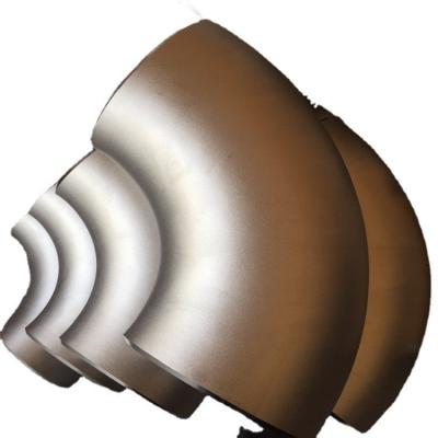 Cina Legatura di nichel 45 90 180 gradi Inconel senza cuciture 600 Fittings per tubi gomito ASTM B366 WPNCI UNS N066030 in vendita