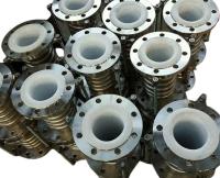 China Noise Reduction Customized PTFE Expansion Joints Compensators for Industrial Piping Systems for sale
