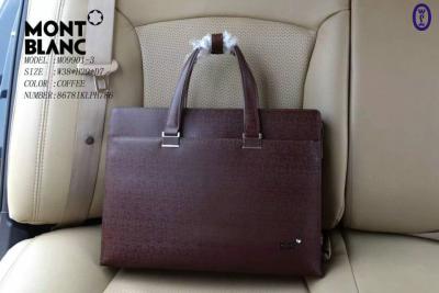 China MontBlanc Men Briefcases Bags With Shoulder Straps Top Quality Gent Handbags for sale