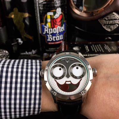 China Konstantin Chaykin AHCI Clown So funny Leather Strap Watch - 1W0021 for sale