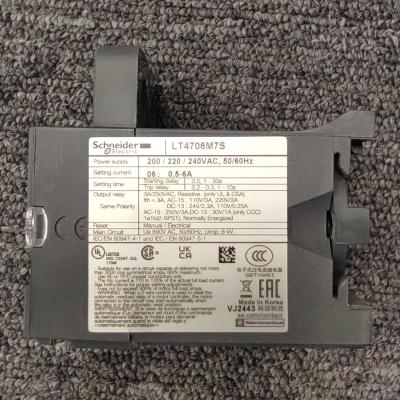 China Schneider Electric LT4708M7S | TeSys LT47 Electronic Overcurrent Relay, 0.5-6A, 200-240V AC for sale