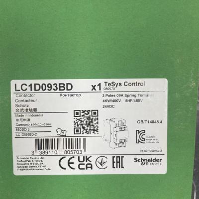 China Schneider Electric LC1D093BD | TeSys D 3P Contactor 9A 24V DC Coil for sale