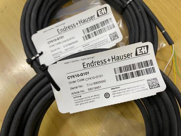 Quality Endress+Hauser CYK10-G101 | Memosens Sensor Extension Cable, 10m, PVC Jacket for sale