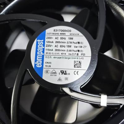 China ebm-papst 4656N | 119×119×38mm AC Axial Fan 230V 160m³/h Ball Bearing — Type 4656N (Mat. VUCF119AQHKZ) for sale