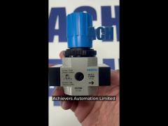 festo lr-14-d-7-o-mini pressure regulator | miniature, filter-regulator, g1/8, 0.5-7 bar, with gauge