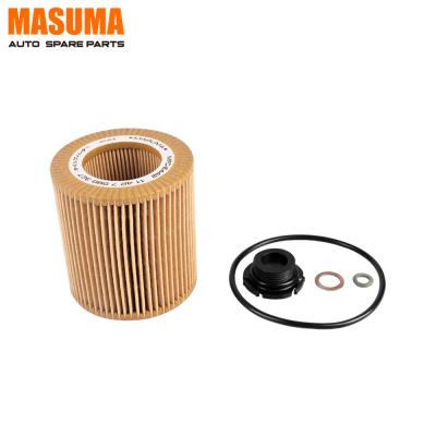 Cina 11427541827 11427953125 11427953129 Filtri di olio a base di carta per BMW Serie 1 E87 X3 E83 in vendita