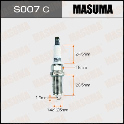 Cina M 14 x 1.25 R Dimensione del filo Pizzica per motore S007C S007C in vendita