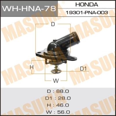 China Auto Spare Parts Car Engine Thermostat CR21G 2CT 19301-PNA-003 For HONDA CIVIC EP3 for sale