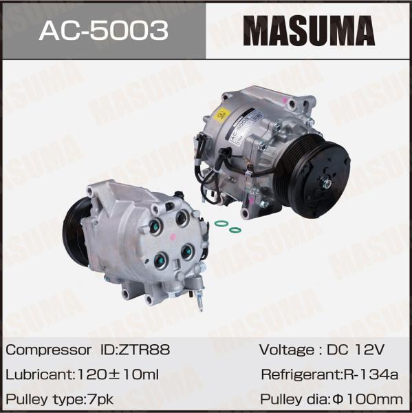 Quality 81.16.04.001 MASUMA A/C Compressor for Honda CRV 2.0 RD4 K20A4 Excellent for sale
