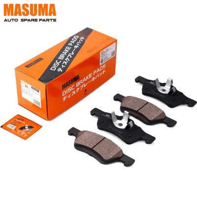 중국 자동차 장비 포드 미국 18*13.5*7.5cm MASUMA 소음 없는 브레이크 패드 세트 AM6Z-2001-A TF11W 판매용