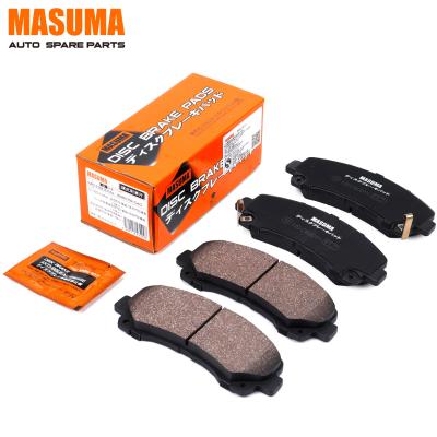 중국 OE NO. 8982983840 MS-C6001N MASUMA 자동차 자동차 세라믹 브레이크 패드 세트 16*8.5*7cm 조용 판매용