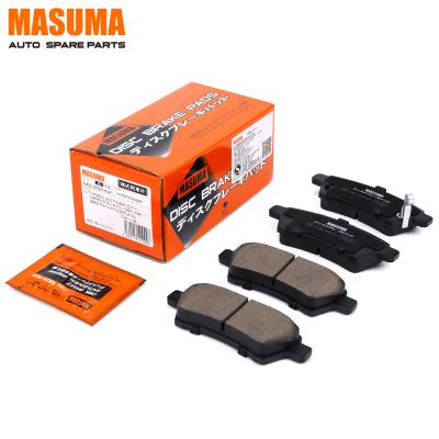 Китай MS-2914X MASUMA Auto Repair 4Pair Керамические тормозные колодки для Nissan 44060EB325 44060EA091 продается