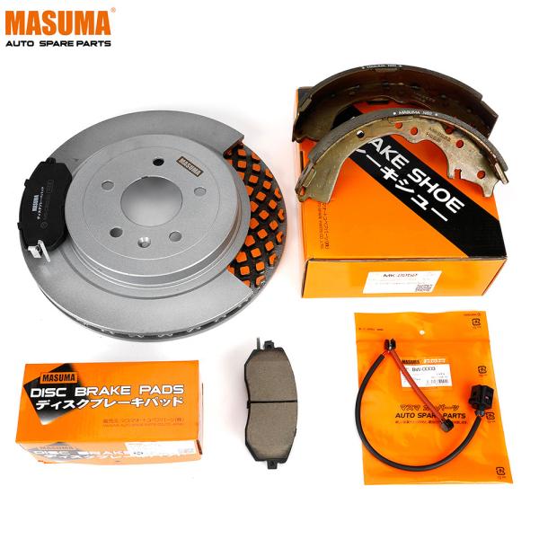 Quality BD-1237 MASUMA 43512-28070 43512-28080 Rear Front Brake Discs for TOYOTA ESTIMA EMINA for sale