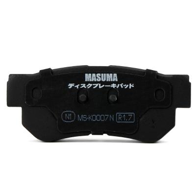 China MASUMA Auto Brake system No Noise Brake Pads 58302-38A10 for SONATA IV EF Car Model for sale