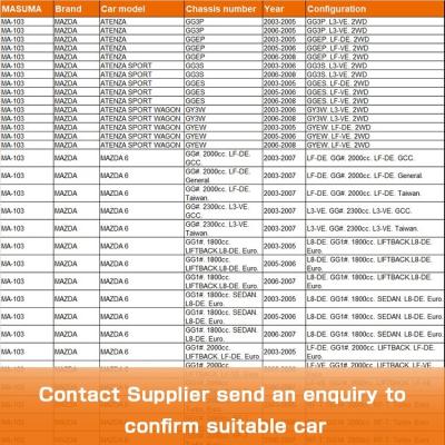 Cina 23*6*6cm MAZDA ATENZA Braccio di controllo superiore G26A-28-500A G26A-28-500B per CELICA Coupé T23 in vendita