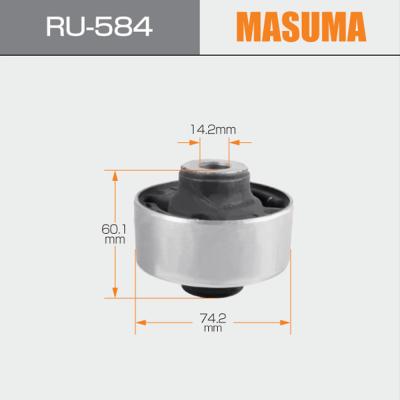 Cina RU-584 MASUMA cuscinetti per autocarri montature in acciaio sospensione per HONDA ACCORD CL7 in vendita