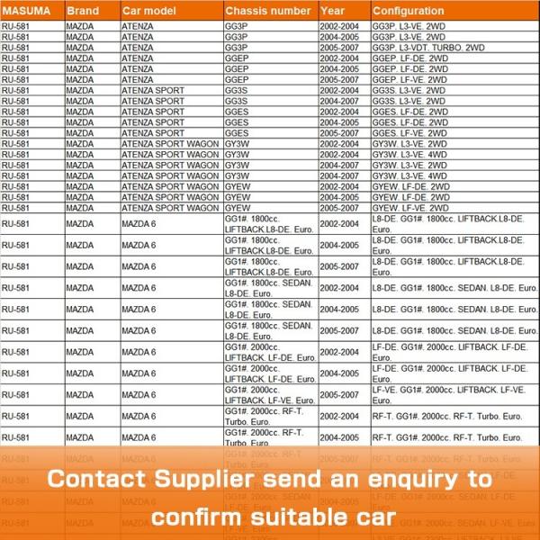 Quality VDJ200L 1VDFTV GJ6A-34-470A 8G0A-34-470 Suspension Bush for MAZDA ATENZA SPORT for sale