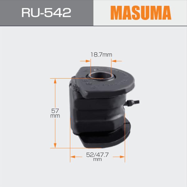 Quality RU-542 MASUMA Auto Mountings Suspension Bush V26W 4M40T 51350-S2H-013 51391-S2H for sale
