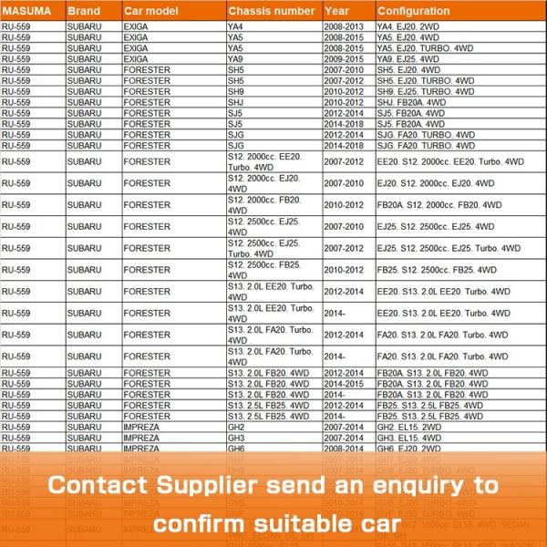 Quality 20254FG010 20254FJ010 20254AJ08A Suspension Bush for Subaru EXIGA V64W 4D56T by for sale