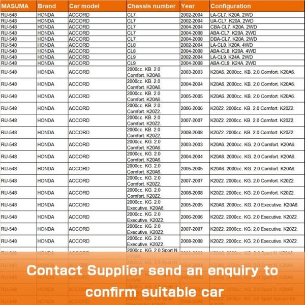 Quality 1997-2003 HONDA ACCORD CL7 Suspension Bush 52370-SEA-E00 52375-SEA-E00 52370-SDA for sale