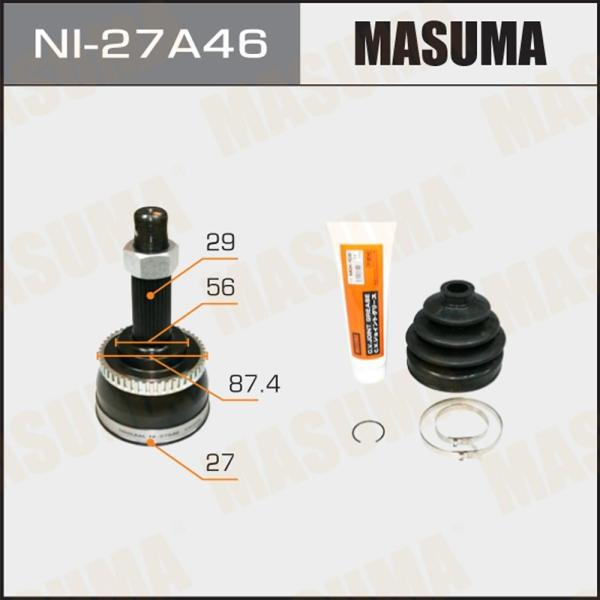 Quality NI-27A46 MASUMA Auto 40Cr c.v. joint for NISSAN CEFIRO A32 Standard OE NO. 39211 for sale