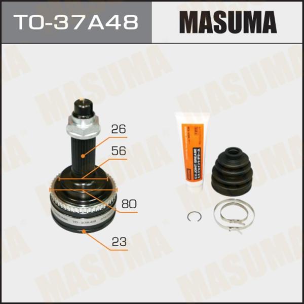 Quality TO-37A48 MASUMA C.V.Joint BU122V 15BF 43410-16140 43410-16141 for TOYOTA COROLLA for sale