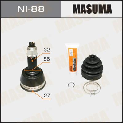 Cina Modello di auto giapponese NI-88 MASUMA Auto Interno CV Giunti CVJ KE9 2000cc 39211-1AA0A per NISSAN MURANO in vendita