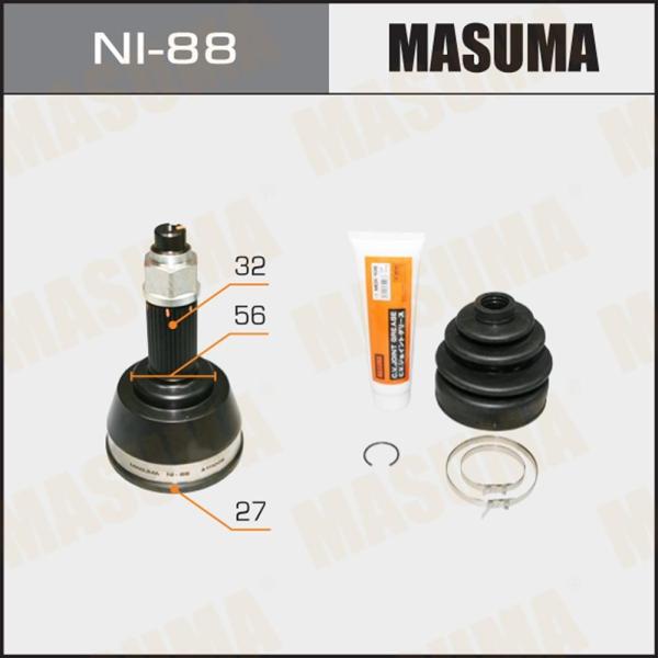 Quality Japanese Car Model NI-88 MASUMA Auto Inner CV Joints CVJ KE9 2000cc 39211-1AA0A for sale