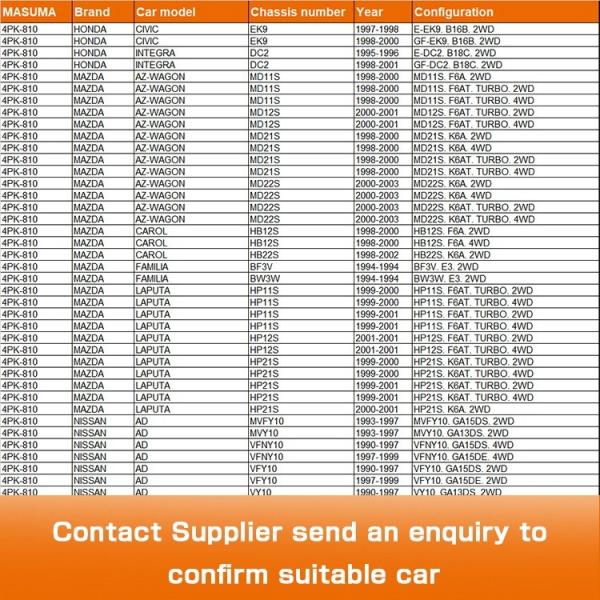 Quality 11720-D4007 11720-D40X7 V-Ribbed Belt for NISSAN NX COUPE Auto Parts Triangle PK for sale